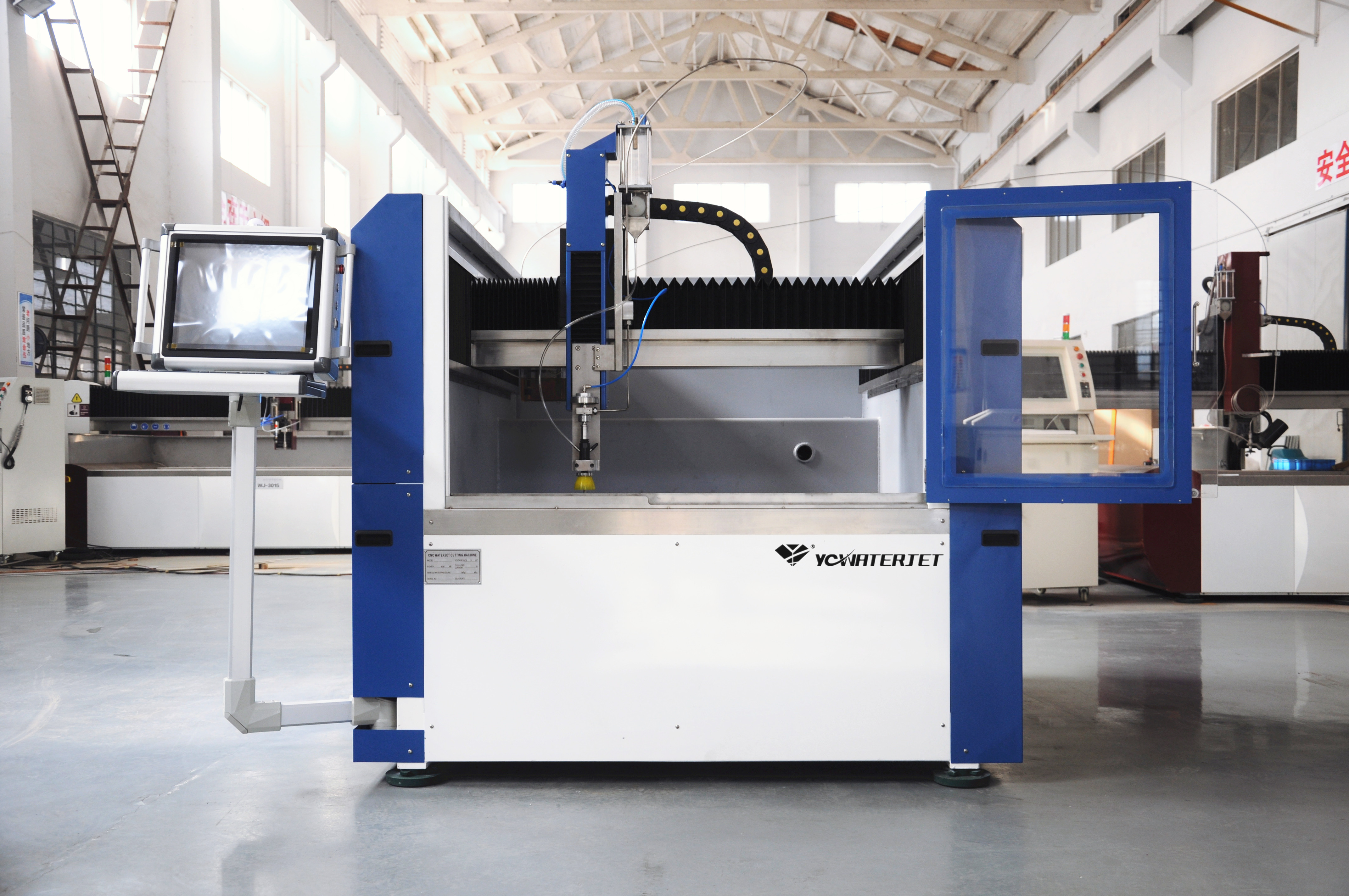 Fully enclosed mini water jet cutting machine - YC Water jet Technology ...